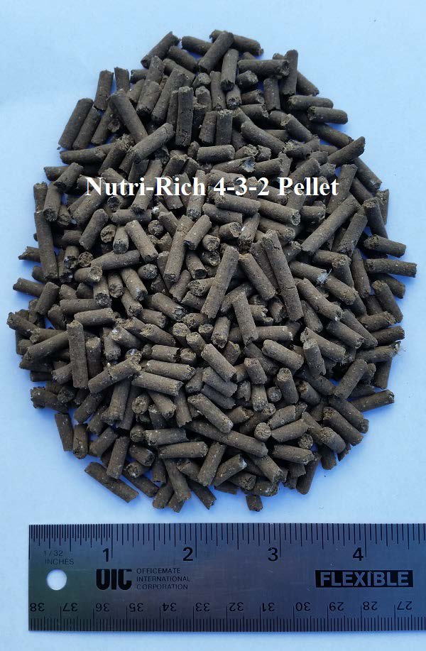 Nutri-Rich (4-3-2) Calcium 7% All Purpose Pelleted Fertilizer - 2000 l ...