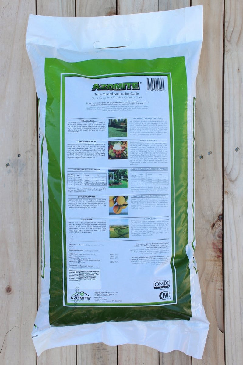 Azomite Granular - 44 lb Bag — Seven Springs Farm Supply