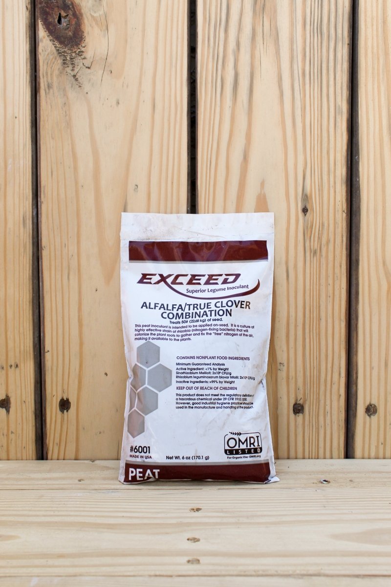 Exceed Legume Inoculant - Alfalfa/Clover - 6 oz — Seven Springs Farm Supply