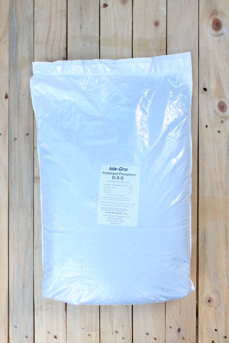 Rock Phosphate Pelletized (0-3-0) - 50 lb Bag — Seven Springs Farm Supply